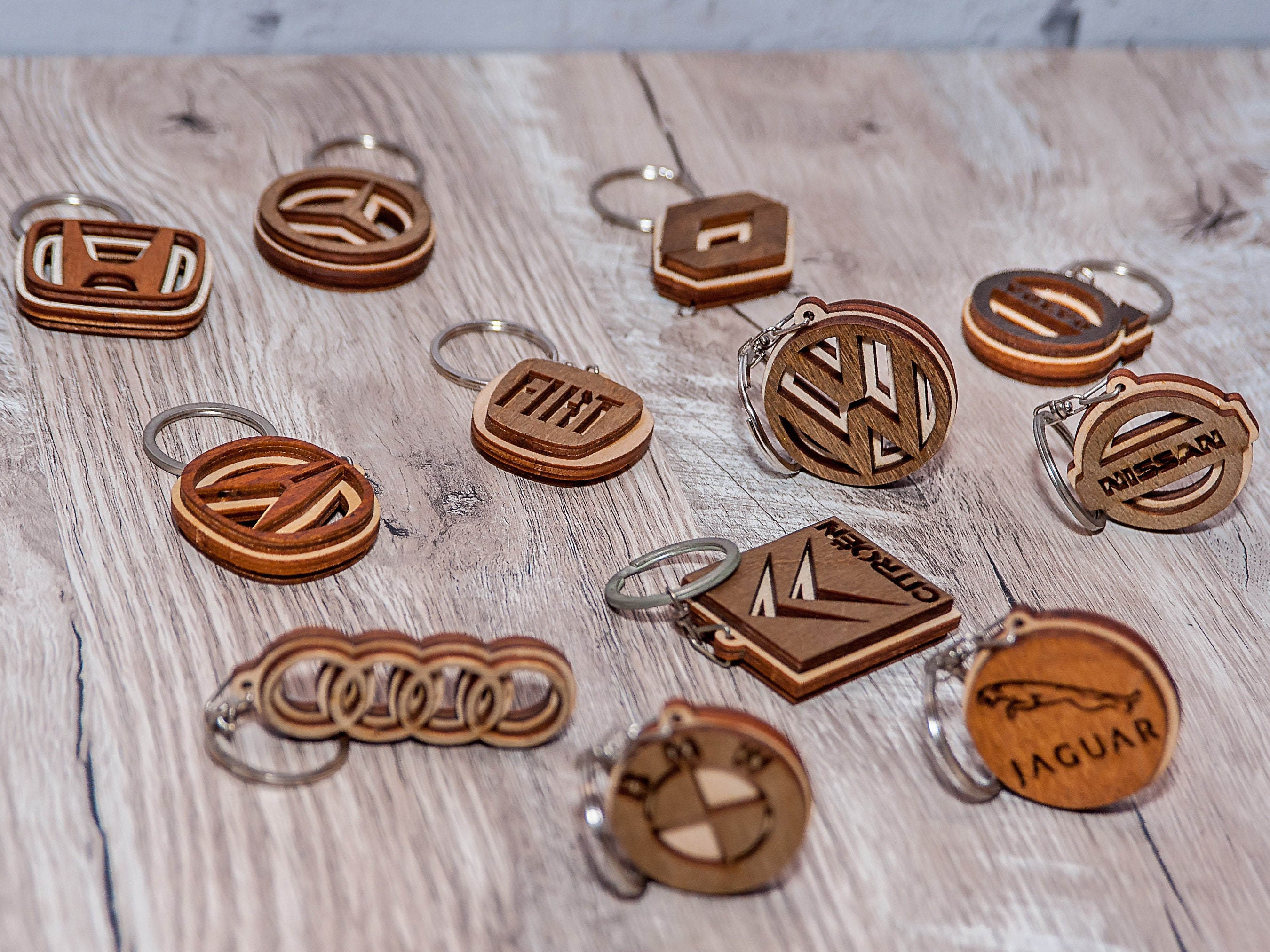 Car Keychain, Gift for Men, Wood Keychain, Keychain, Gift for Women ...