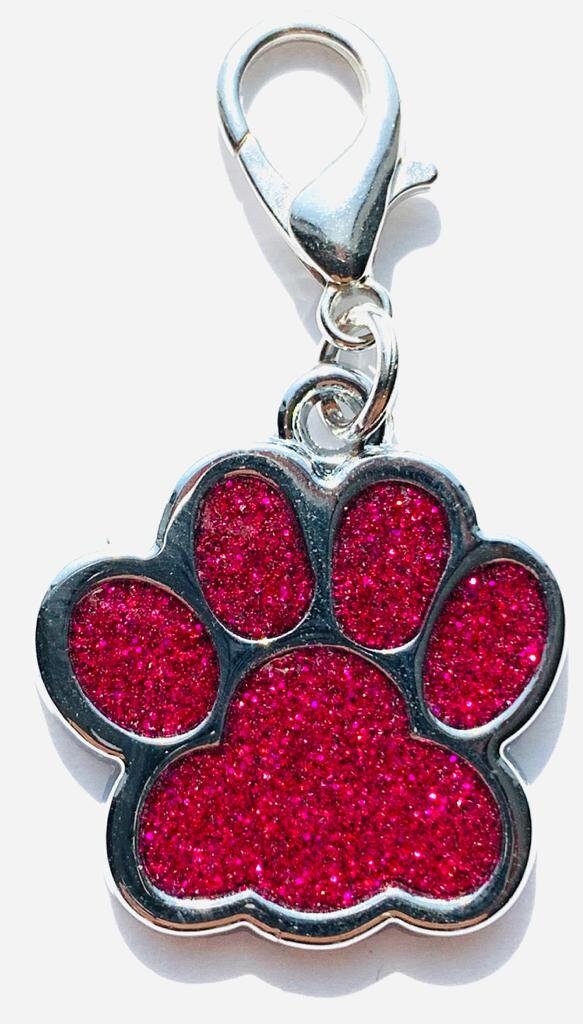 Paw Shaped Dog Tags Pet ID Tag Laser Engraved Dog tags Cat | Etsy