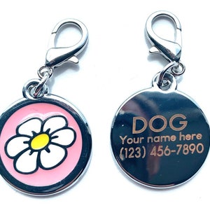 Round Dog Tags, Pet ID Tag, Laser Engraved Dog Tags, Dog ID Tags ...