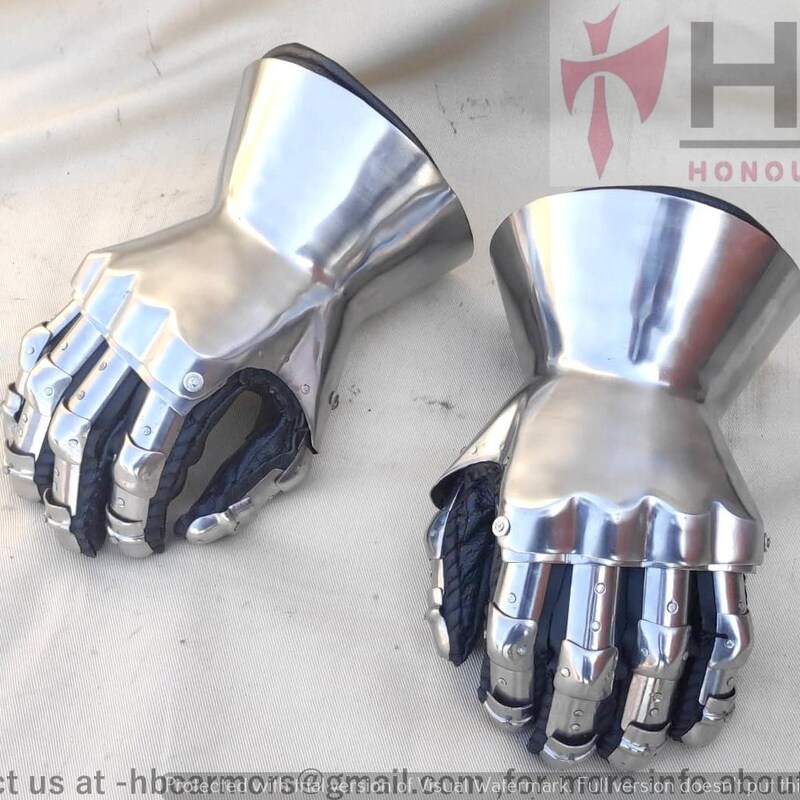 Medieval Gauntlets - Etsy