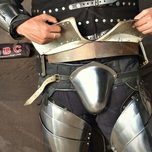 HBC Armor™ Groin Protection Cod Piece Metal Armor for Sca/buhurt ...