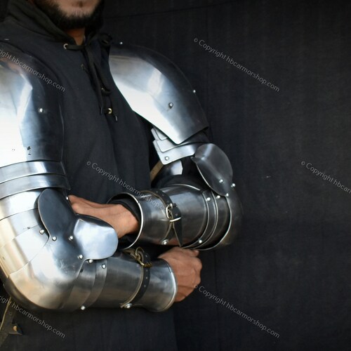 European Anatomical Arms Set for Medieval Reenactment/combat - Etsy