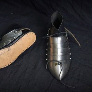 Plate Sabaton Ver.2 With Leather Boot - Etsy