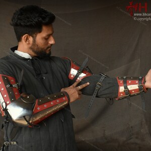 Splint Arm Armor Set With Elbow Cop Suitable for Sca/medieval ...