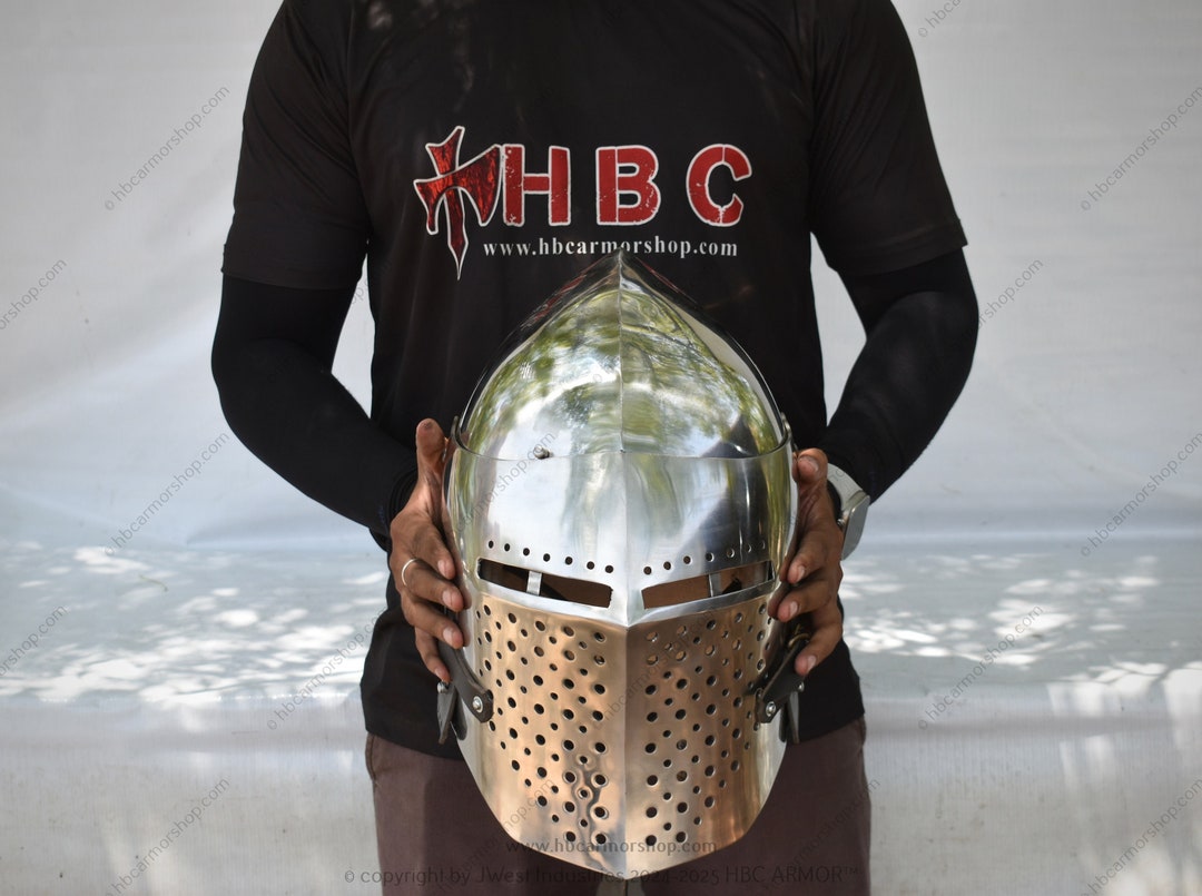 Griffon Crusader Handforged Helmet for Medieval Combat Sports/sca ...
