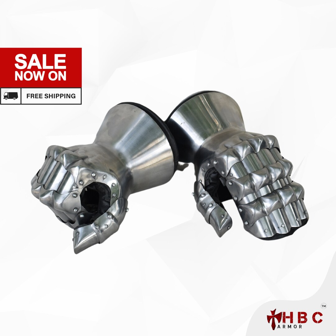 HBC Armor™ Gauntlet KETPIL Medieval Combat Hand Armour| Sca Mitten ...