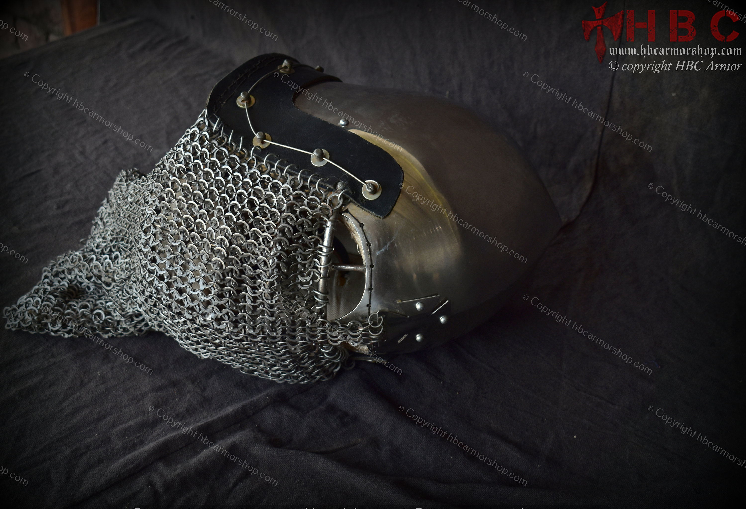 Helmet English Cross Bascinet for Hmb/imcf/medieval Steel - Etsy Australia