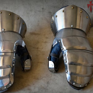 Handmade Medieval Steel Hand Mitten Armour - Etsy