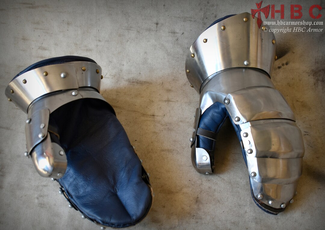 Handmade Medieval Steel Hand Mitten Armour - Etsy