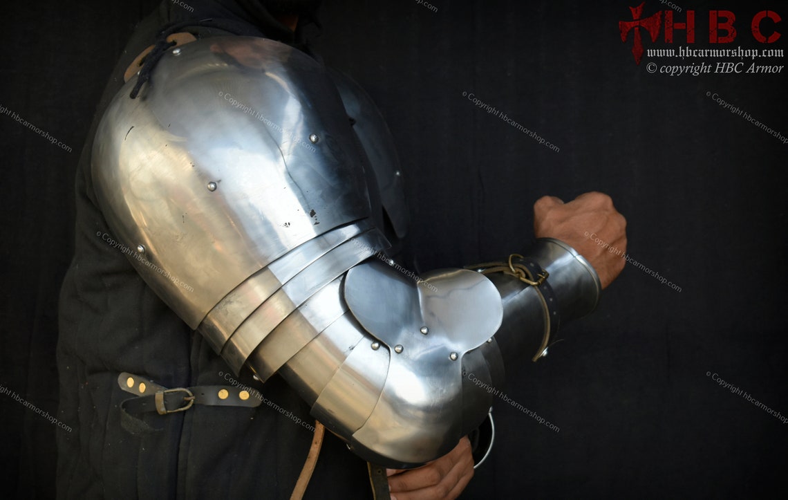 European Anatomical Arms Set for Medieval Reenactment/combat | Etsy