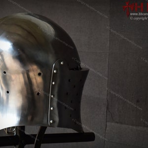 Medieval SAMSON Helmet - Perfect for Historical Battles, Buhurt-imcf ...