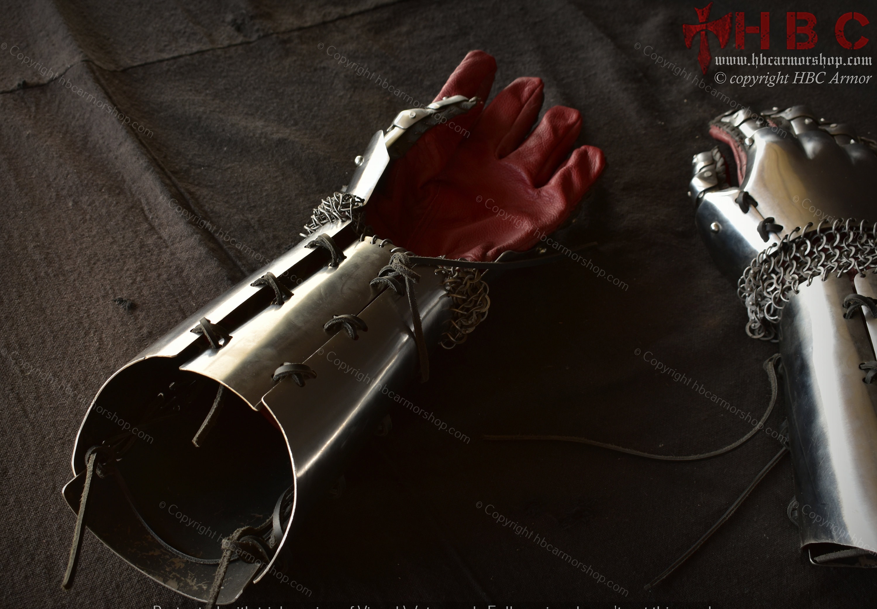 Steel Japanese SCA Gauntlet | Etsy