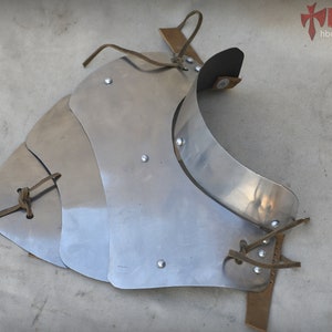 Medieval Armored Combat Neck & Spine Protection|buhurt Neck Armour ...