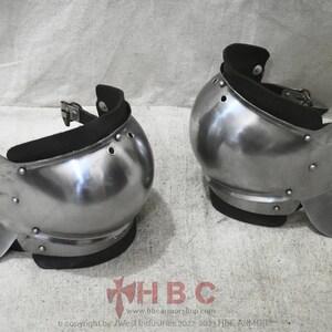 Floating Knee Armour Medieval Combat/sca/imcf Knee Armour Medieval Leg ...