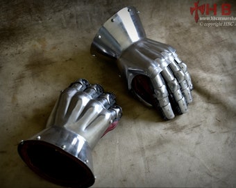 Medieval Hourglass Gauntlets 14-15th Century - Etsy