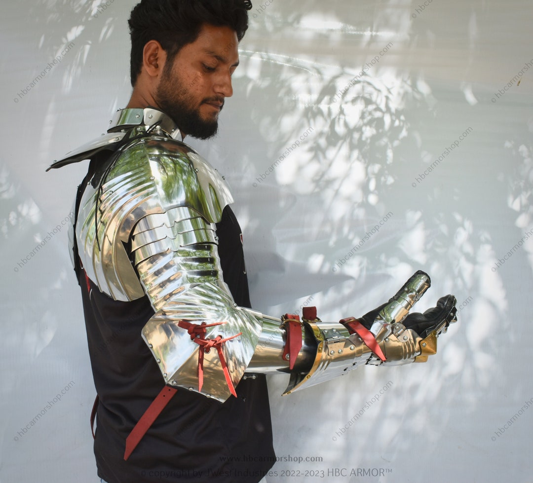 Gothic Arms Armor Set | Medieval Gothic Armour | Medieval Gothic Arms ...