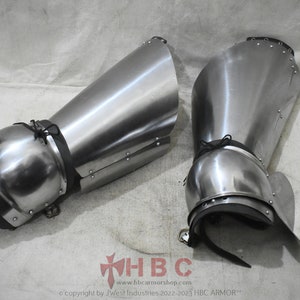 Floating Knee Armour Medieval Combat/sca/imcf Knee Armour Medieval Leg ...