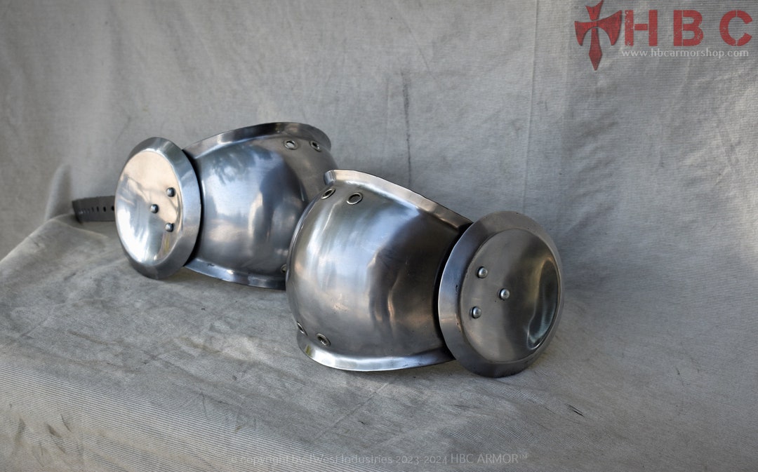 HBC ARMOR™ Elbow Cops Rondel for Medieval Combat|imcf|hmb|buhurt|sca ...