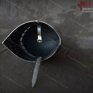 Medieval SAMSON Helmet - Perfect for Historical Battles, Buhurt-imcf ...