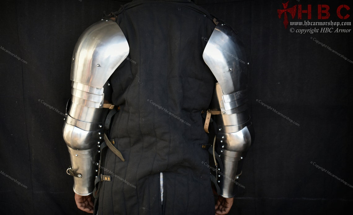 European Anatomical Arms Set for Medieval Reenactment/combat | Etsy