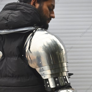 Medieval Buhurt Spauldron Shoulder Armor - Ultimate Mobility ...