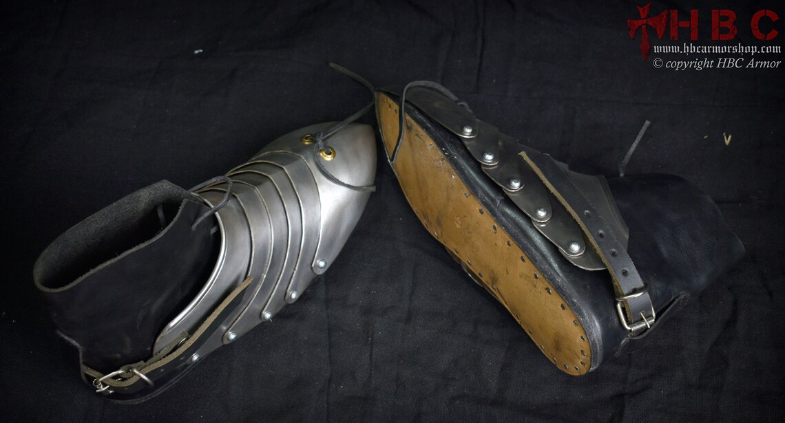 Plate Sabaton Ver.2 with Leather Boot | Etsy