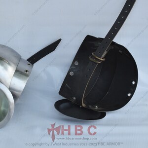 Hand-forged Medieval Elbow Cop Armor With Side Rondel Attached | Buhurt ...
