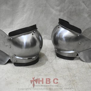 Floating Knee Armour Medieval Combat/sca/imcf Knee Armour Medieval Leg ...