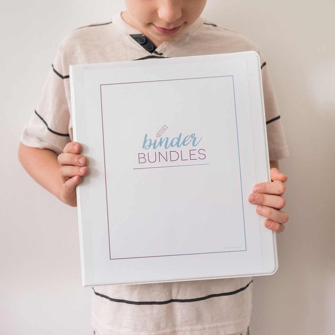 Student Binder Printable Bundle Sheets PRINTED - Etsy Australia
