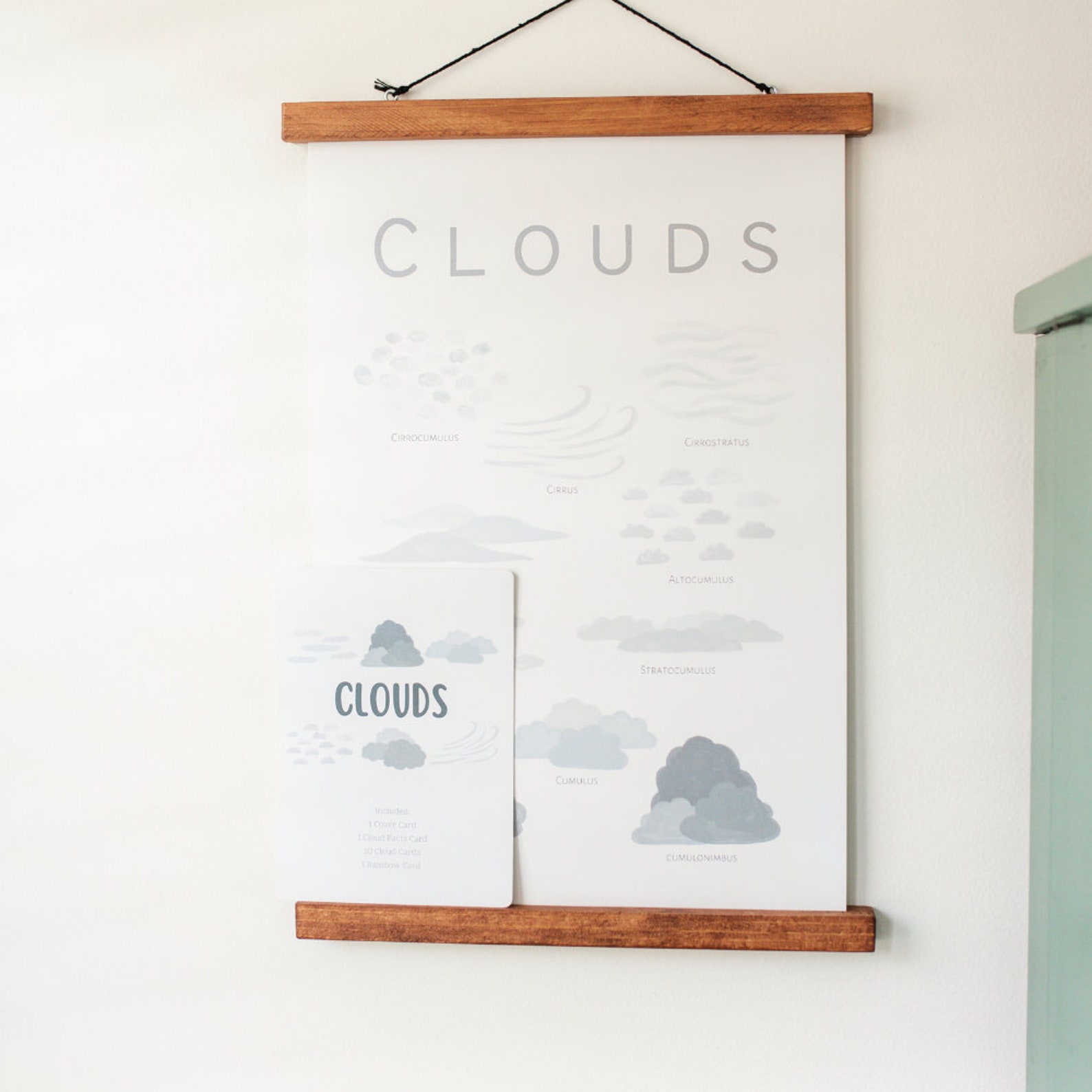 Cloud Cards & Poster - Etsy