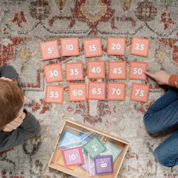 Skip Counting Numbers - Etsy