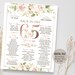 Back in 1955 Fun Facts Poster, Silver & Black Party Decoration ...