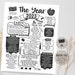 UK the Year 2023 Time Capsule, Born in 2023 Sign, Fun Facts 2023 ...