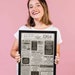 The Year 1964 in Review, Back in 1964 Fun Facts Newspaper Poster, What ...
