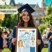Class of 2025 Fun Facts Sign, Blue & Gold Newspaper, Digital Printable ...
