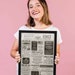 Back in 1967 Fun Facts Poster, Birthday Party Decorations, Birth ...