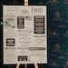 Back in 1966 Fun Facts Sign, Birthday Newspaper Poster, Birthday Gift ...