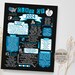 Class of 2024 Fun Facts Sign, the Year 2024 Newspaper, Back in 2024 in ...