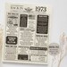 Back in 1973 in Review Poster, Birthday Newspaper, Birthday Gift for ...