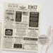 Back in 1967 Fun Facts Poster, Birthday Party Decorations, Birth ...