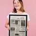 Back in 1978 in Review, Birthday Newspaper Poster, Birthday Gift for ...