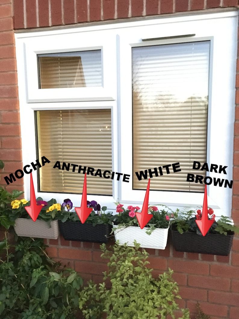 Window Box Cill Sill Fixings Brackets No Drill No Holes No - Etsy