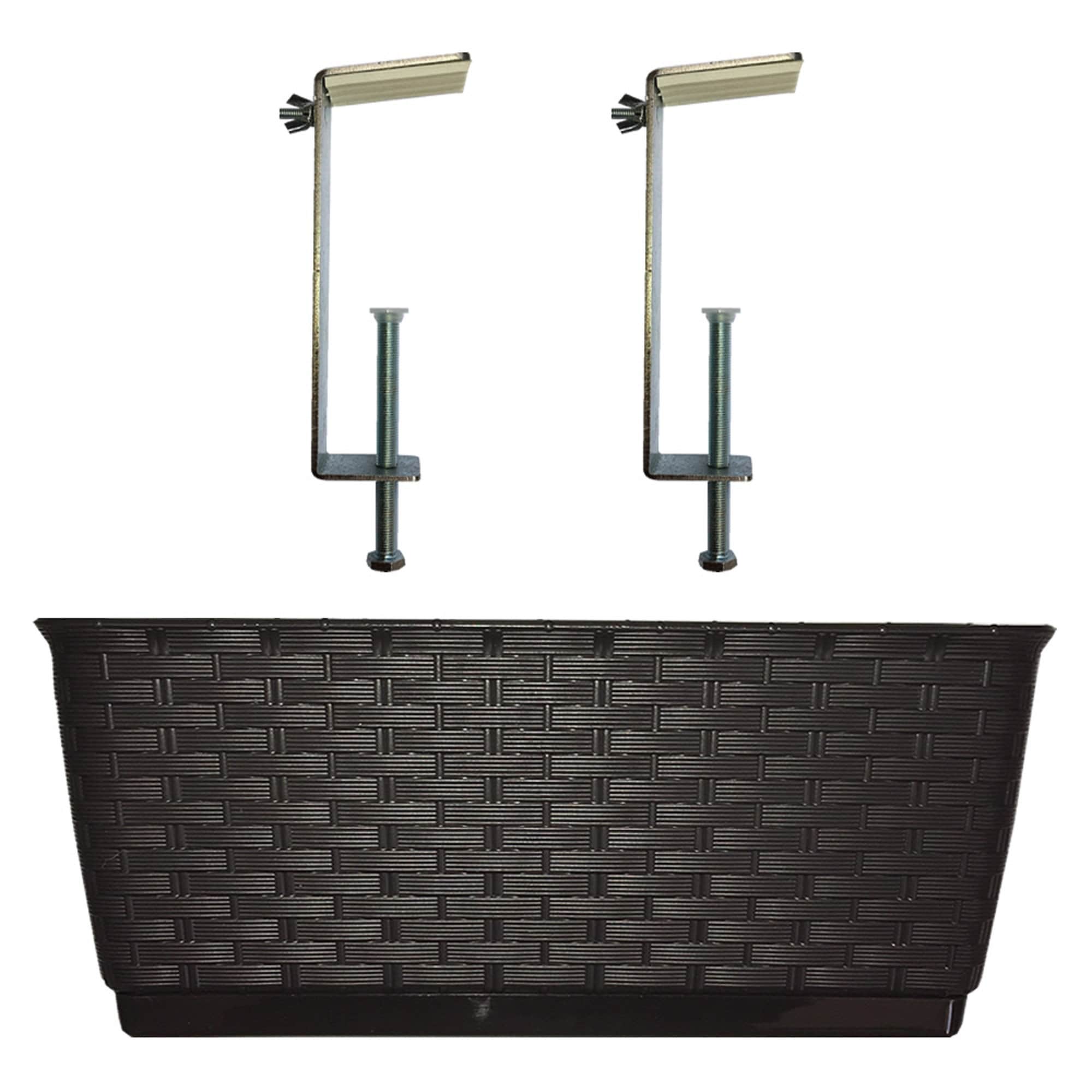 Window Box Cill Sill Large Fixings Brackets No Drill No Holes No Screw ...