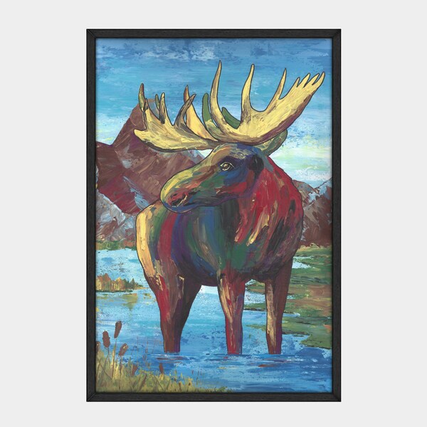 Moose Print - Etsy Canada