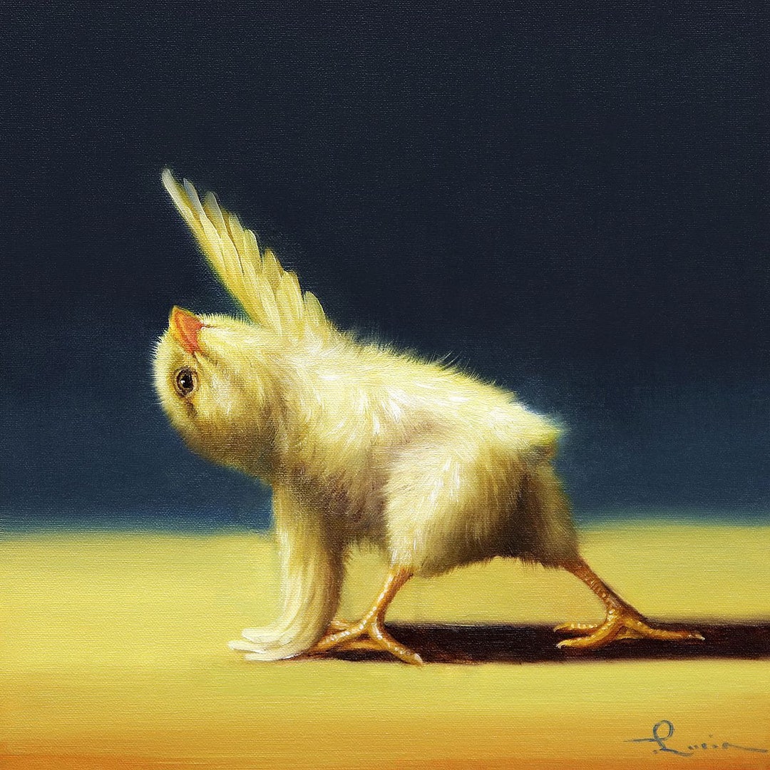 Yoga Chick Revolved Side Angle - Art Print - Etsy