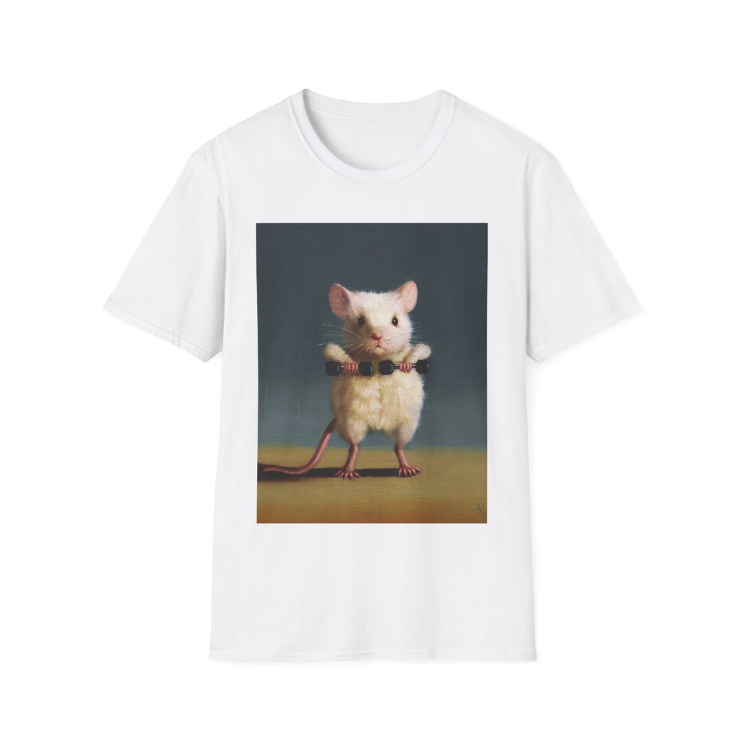 Gym Rat Upright Row Softstyle T-shirt - Etsy