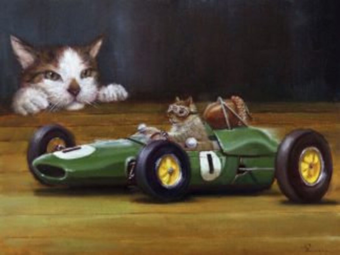 Car Nuts- Art Print - Etsy