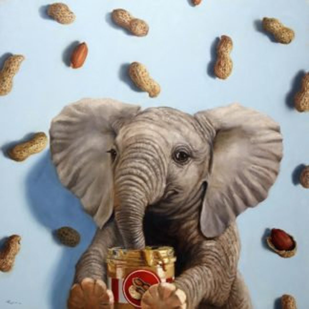 Feeling Nutty - Art Print - Etsy