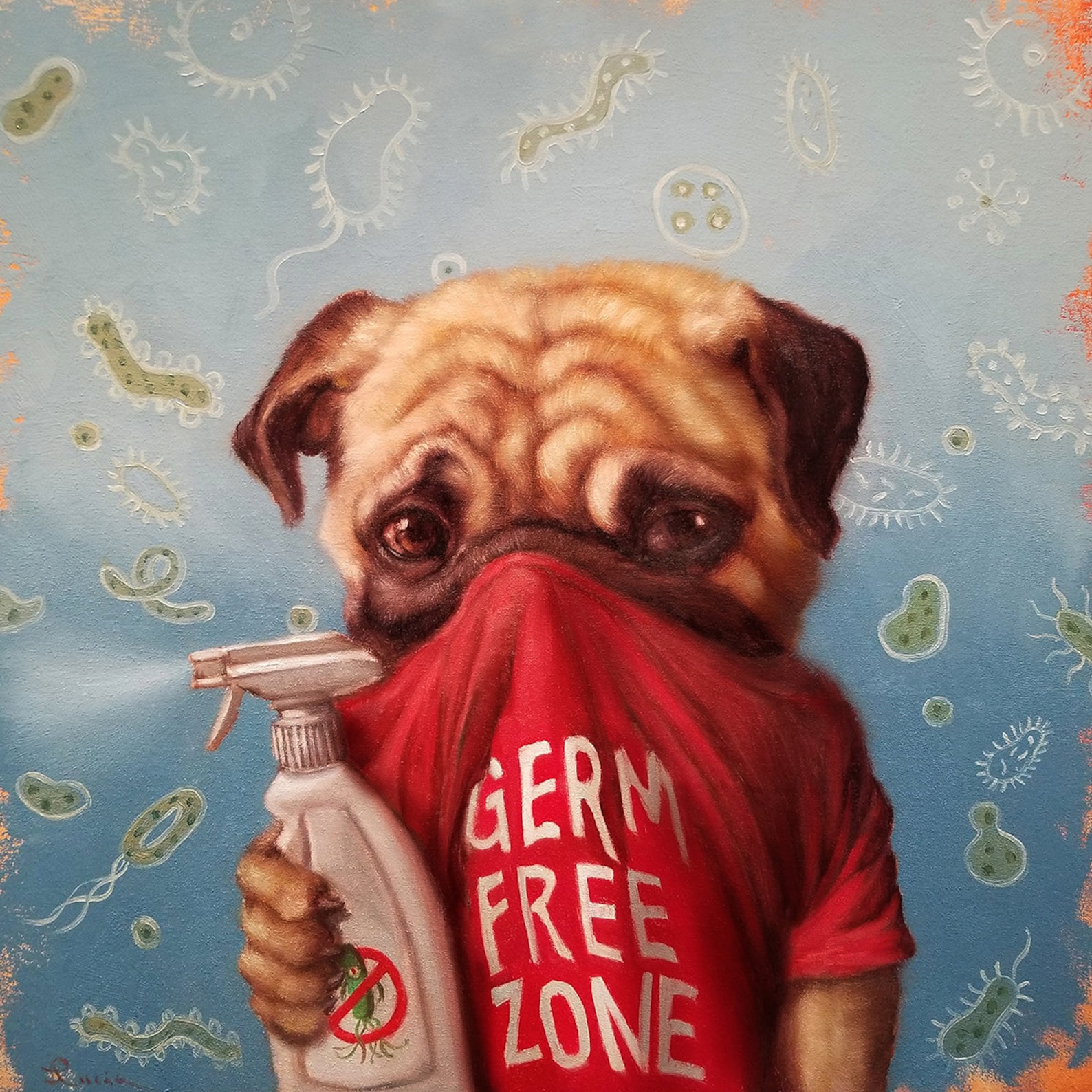 Germaphobic Art Print - Etsy