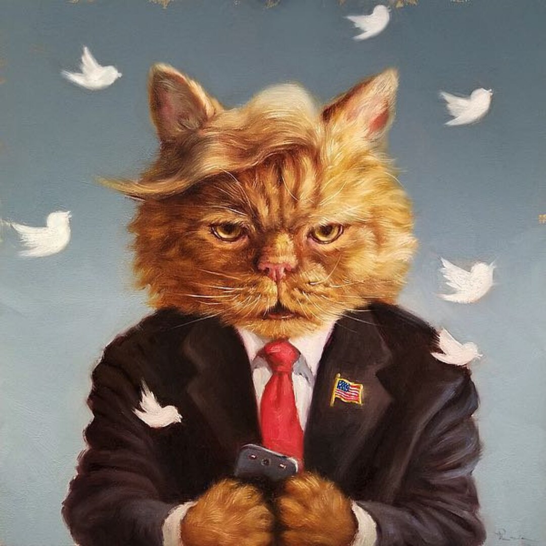 Catty Remarks - Art Print - Etsy